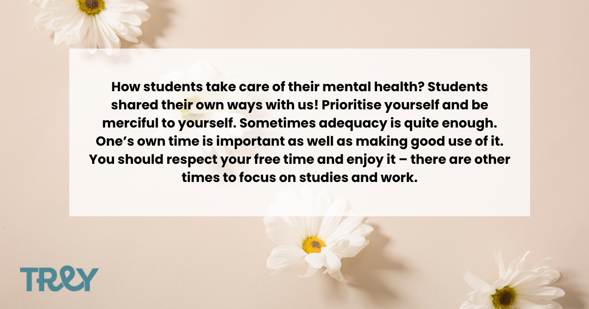 Mercy and moderation – students’ tips for taking care of your mental ...